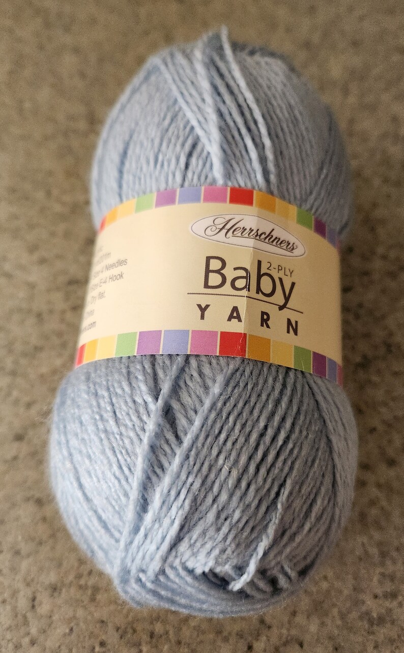 Herrschners 2 Ply Baby Yarn 4 Different Colors 2 Oz. Skeins - Etsy