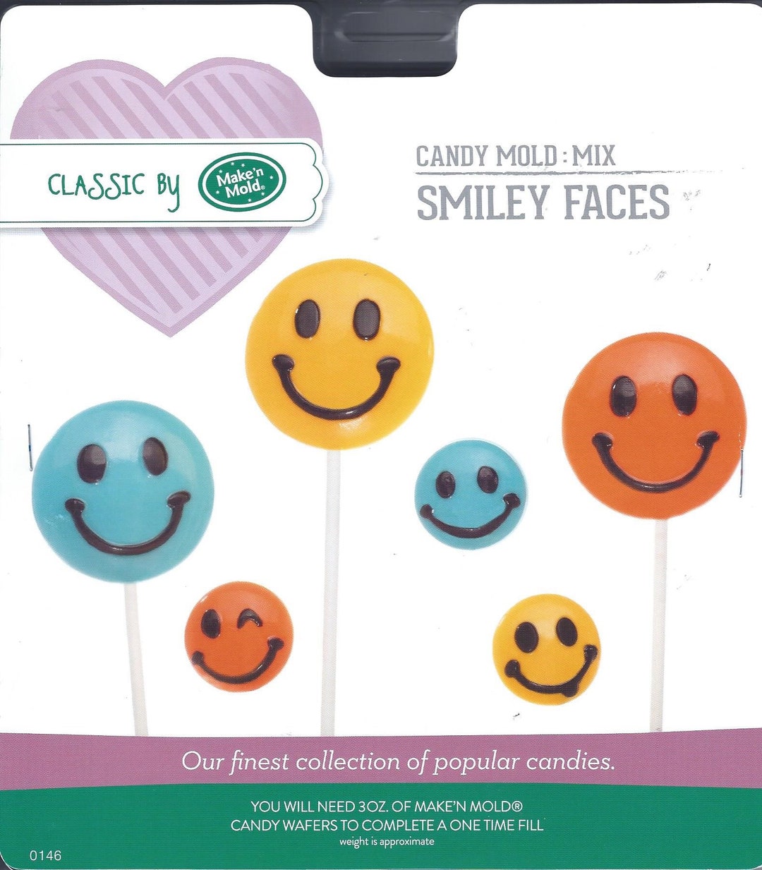 Make N Mold Double Smiley Faces Lollipops & Mini Candy Mold - Etsy