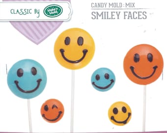 Smiley Face Lollipops - Etsy