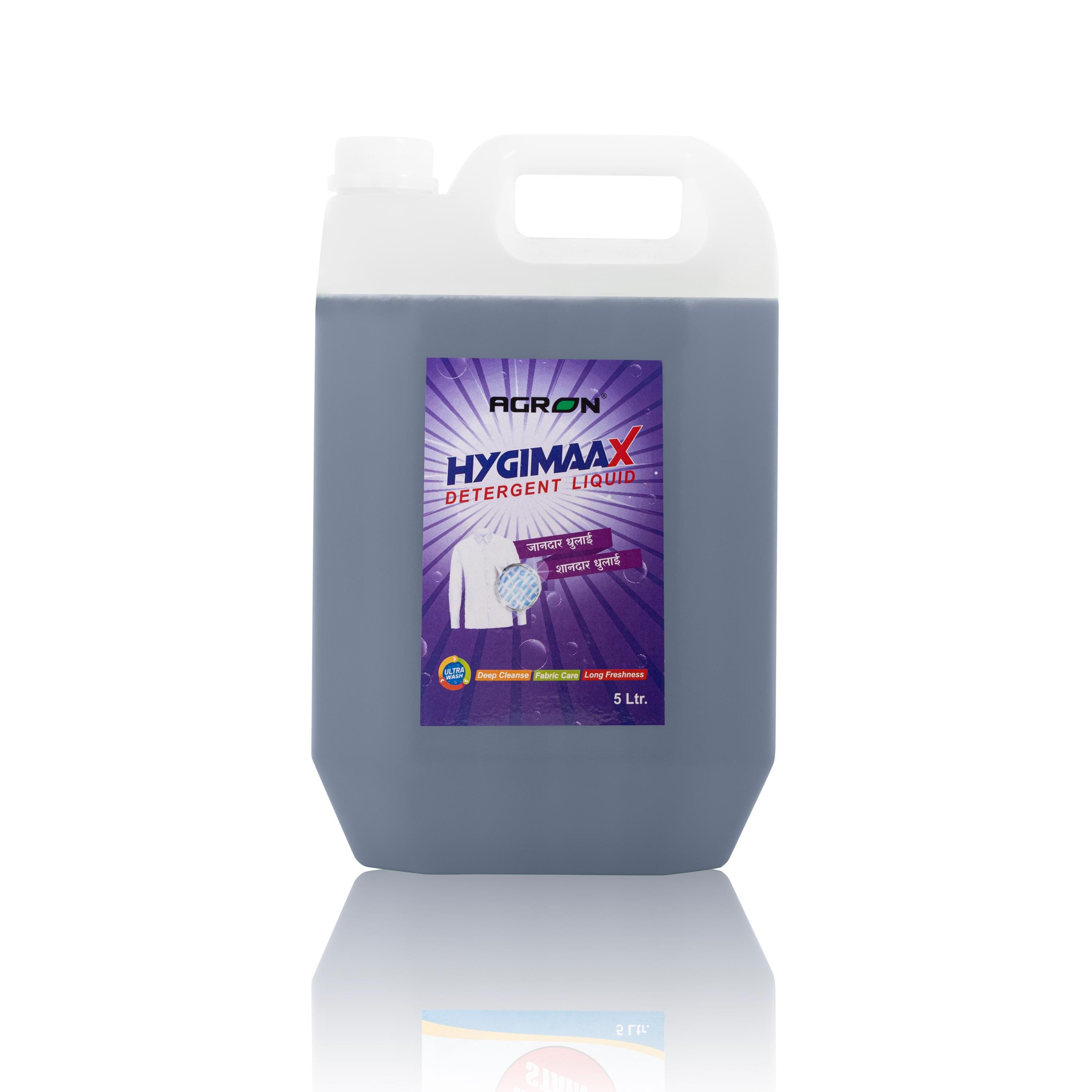Naturon Hygimaax Liquid Detergent, Deep Cleaning Formula for Machine ...