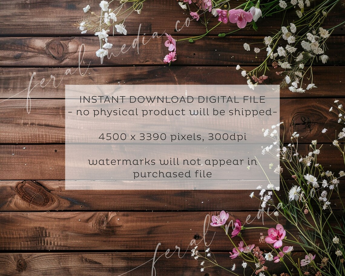 Background Mockup Photography, Pink and White Spring Flowers Mock ...