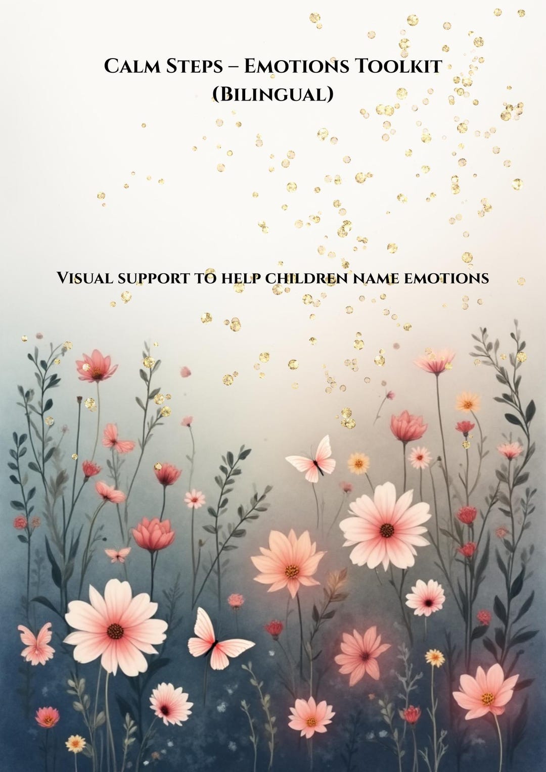 Emotions Toolkit for Kids – Bilingual Emotion Cards | Calm Down Visual ...