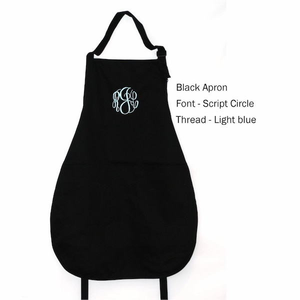 Monogrammed Aprons - Etsy