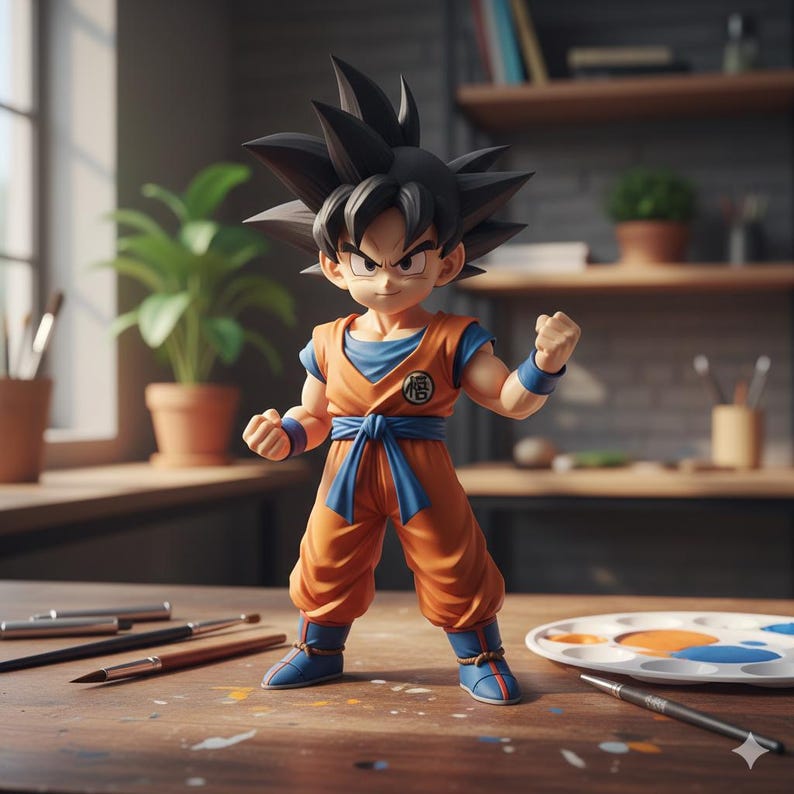 Little Goku STL File | Dragon Ball Inspired | 3D Printable Model ...