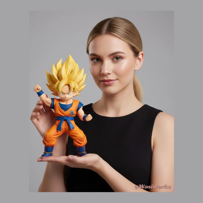 Little Goku STL File | Dragon Ball Inspired | 3D Printable Model ...