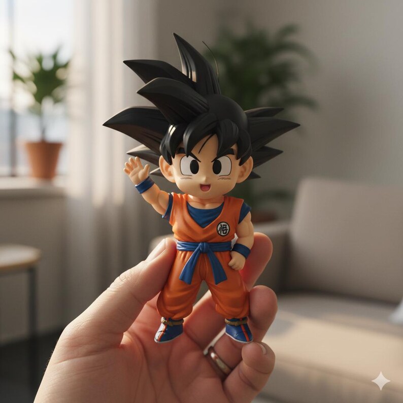 Little Goku STL File | Dragon Ball Inspired | 3D Printable Model ...
