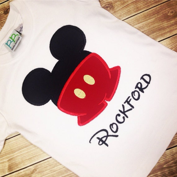 Items similar to Mr. Mickey Mouse with his classic red pants Disney ...