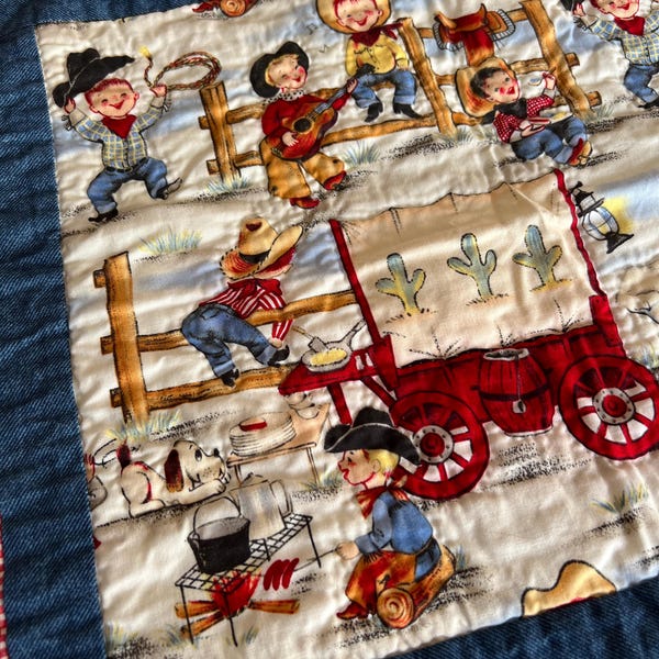 Cowboy Quilts - Etsy