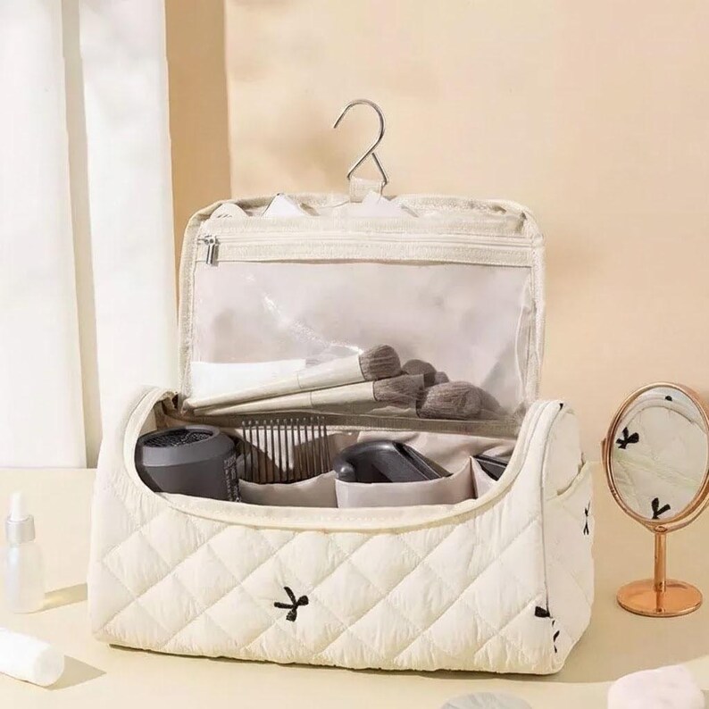 Personalized Hair Tool Storage | Custom Airwrap Travel Case | Quilted ...