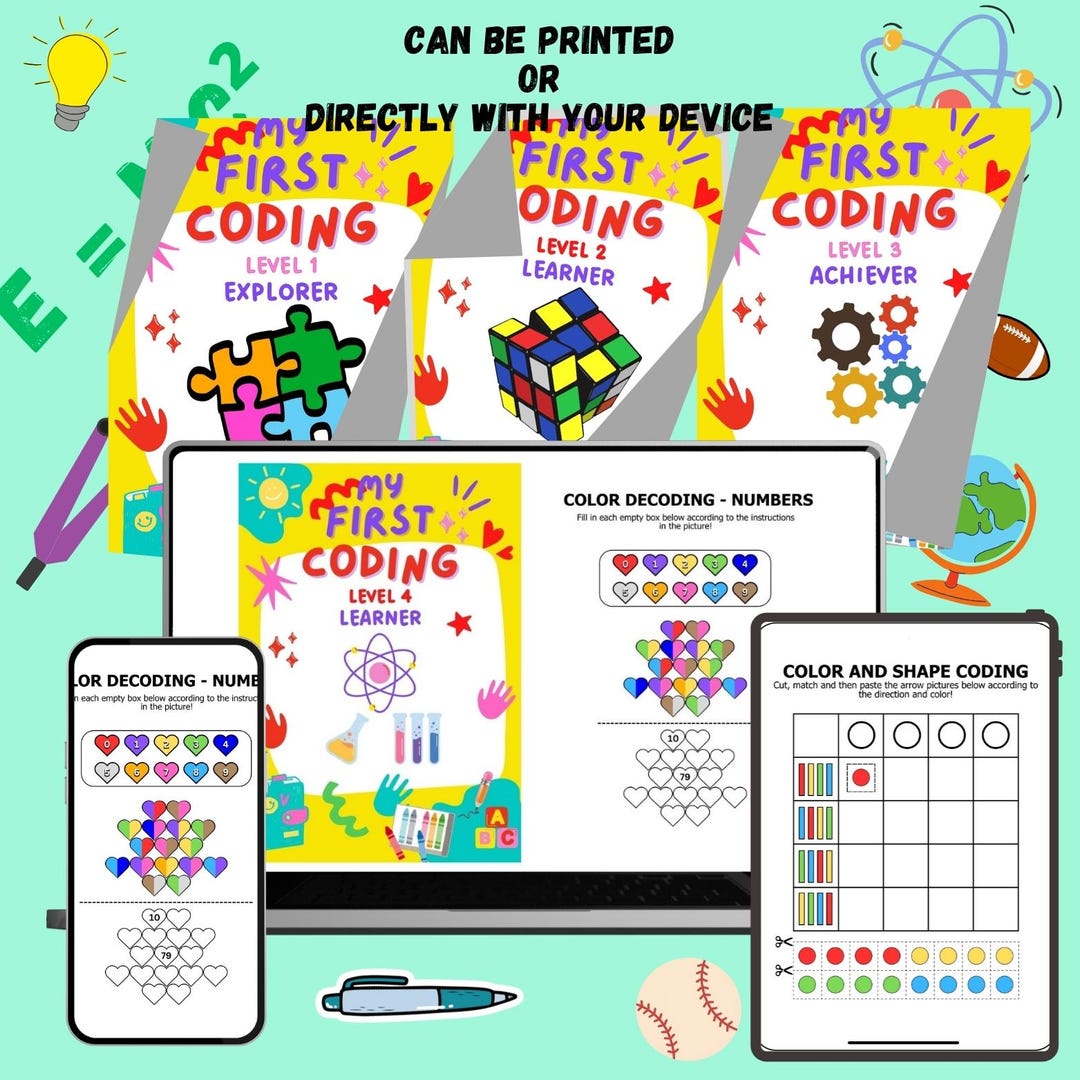 Preschool Pre-k Learning Bundle, Preschool Worksheets, Preschool ...