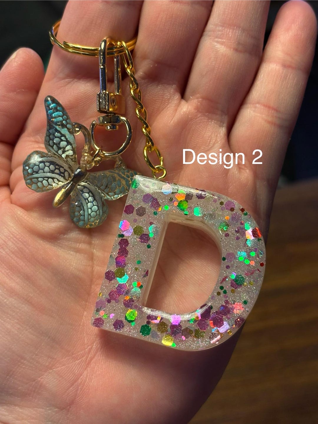 Resin Letter D – Studio / Sample - Etsy