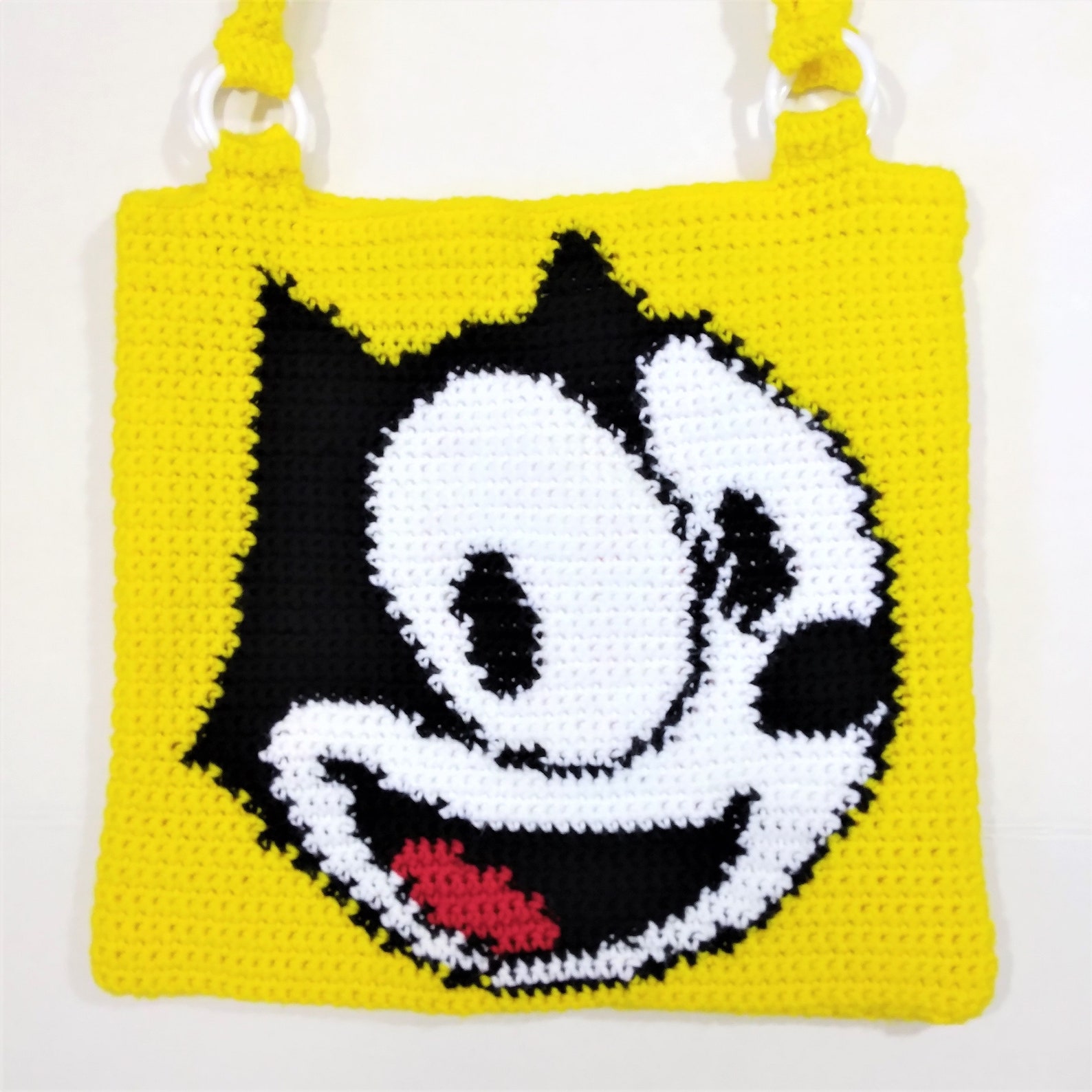 Felix the Cat Tote Crochet Kit - Etsy