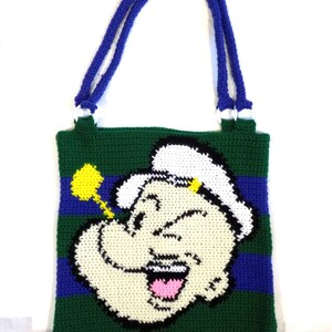 Popeye Crochet Tote Pattern - Etsy