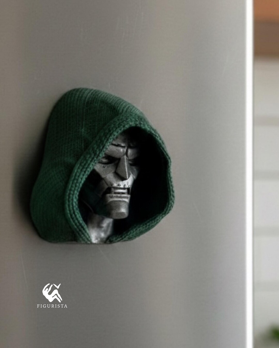 Doctor Doom Magnet | Iconic Marvel Villain | Hand Painted 16K Resin Art ...