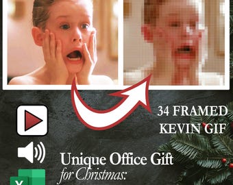 Home Alone Excel Animation | Kevin Mccallister Screams | Christmas ...