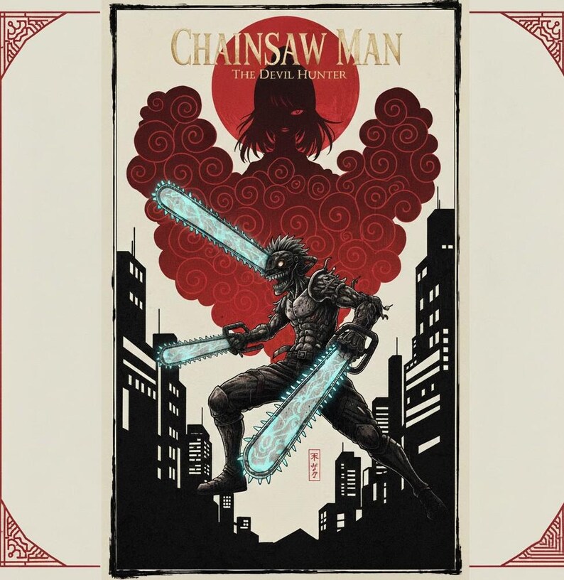 Chainsaw Man - the Devil Hunter - Etsy