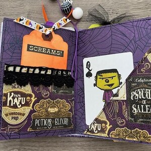 Halloween Candy Box Junk Journal - Etsy