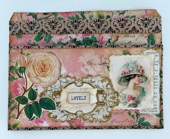 Handmade/vintage Ephemera Rose/floral Themed Bundle - Etsy