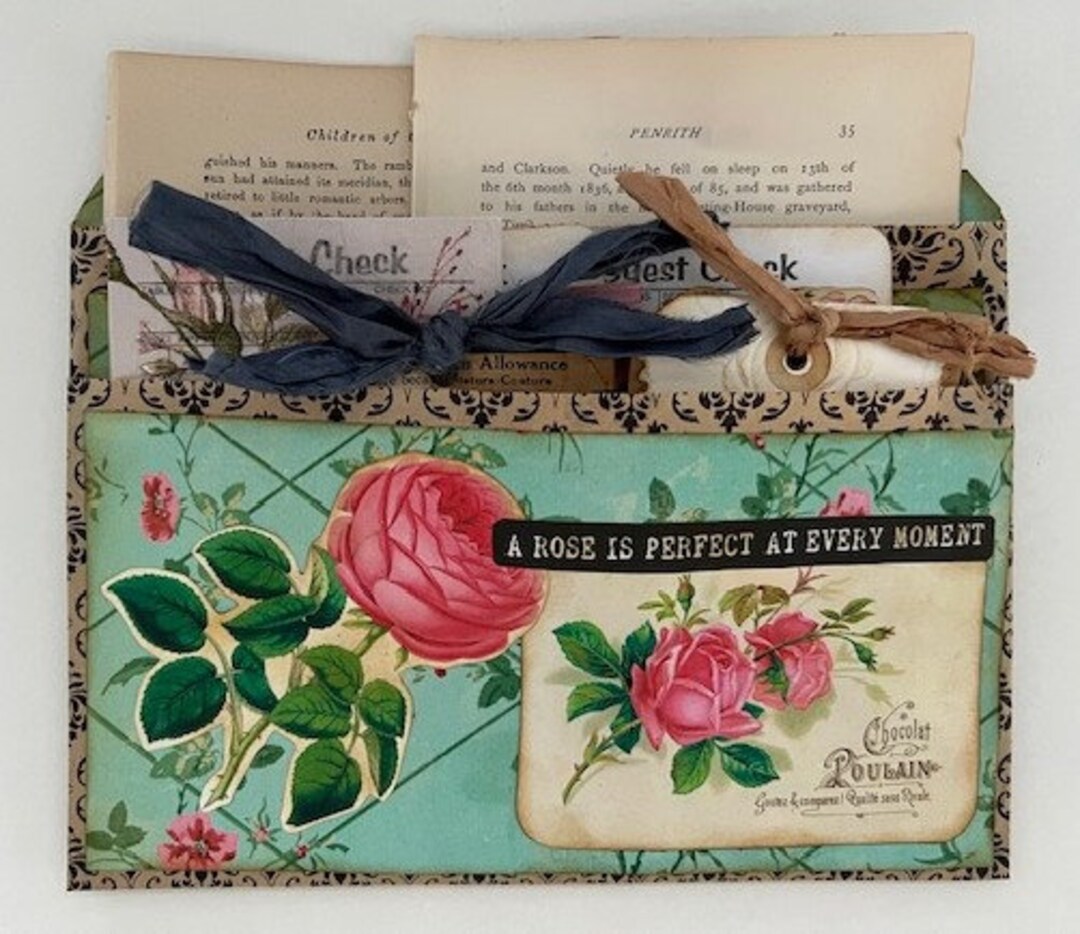 Handmade/vintage Ephemera Bag Bundle - Etsy