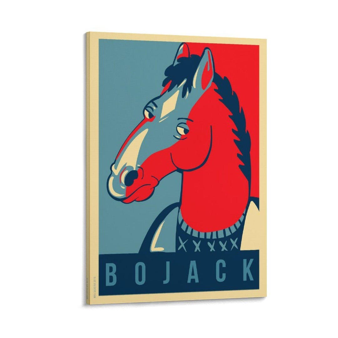 Bojacks Horseman Painting on Canvas Wall Art Poster Picture Print ...