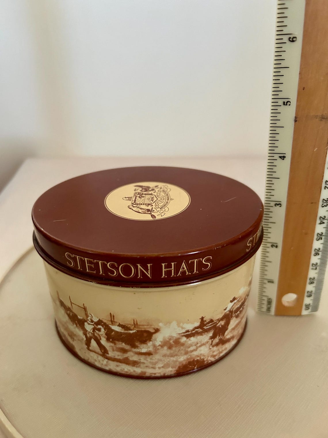 Vintage Stetson Hats Advertisement Salesman Sample Metal Tin - Etsy