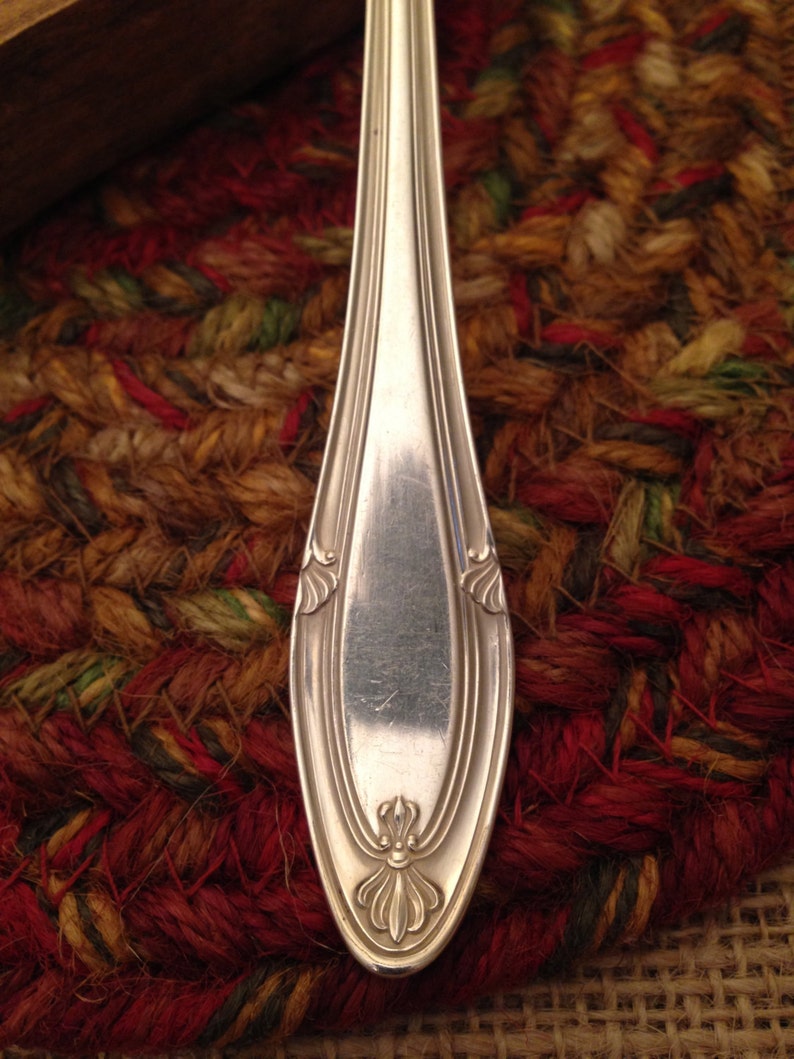 Hand Engraved Silver Spoon Hand Stamped Silver Spoon Stamped | Etsy