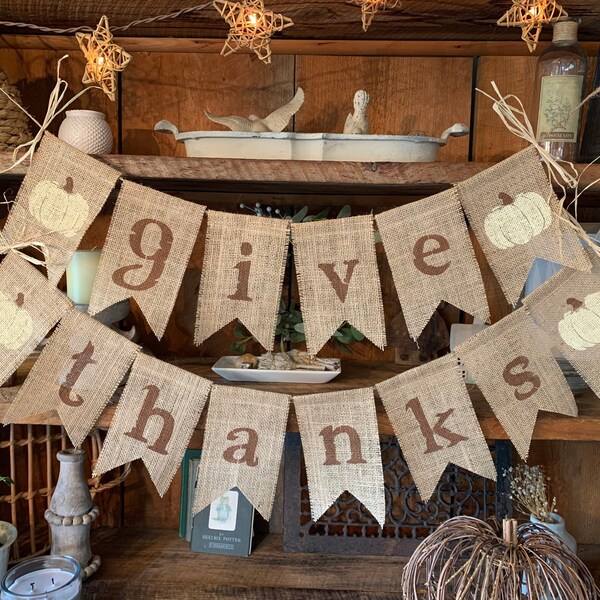 Thanks Banner - Etsy