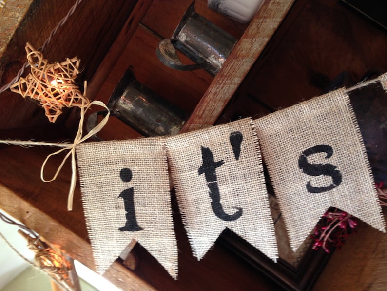 Fall Banner It's Fall Y'all Bunting Autumn Garland - Etsy