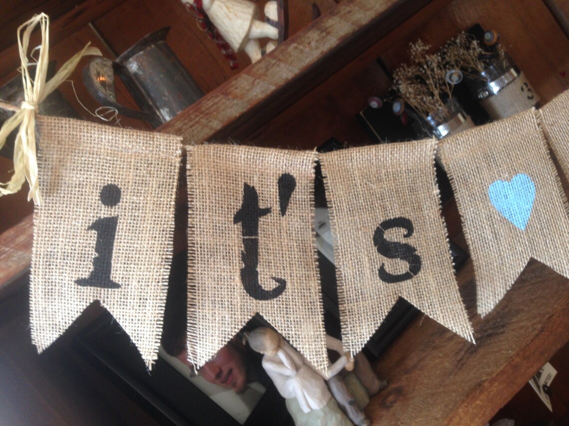 It's a Boy Banner Baby Shower Decoration Its A Boy - Etsy