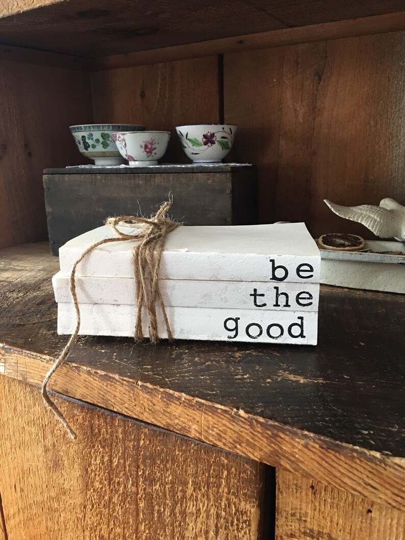 Stamped Book Stack Custom Book Stack Personalized Book - Etsy