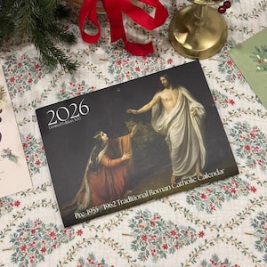 Roman Catholic 2026 Calendar - Etsy UK