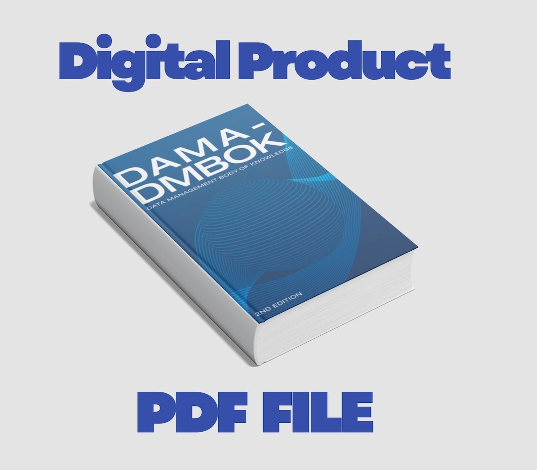 Dama-dmbok Data Management Body of Knowledge - Etsy