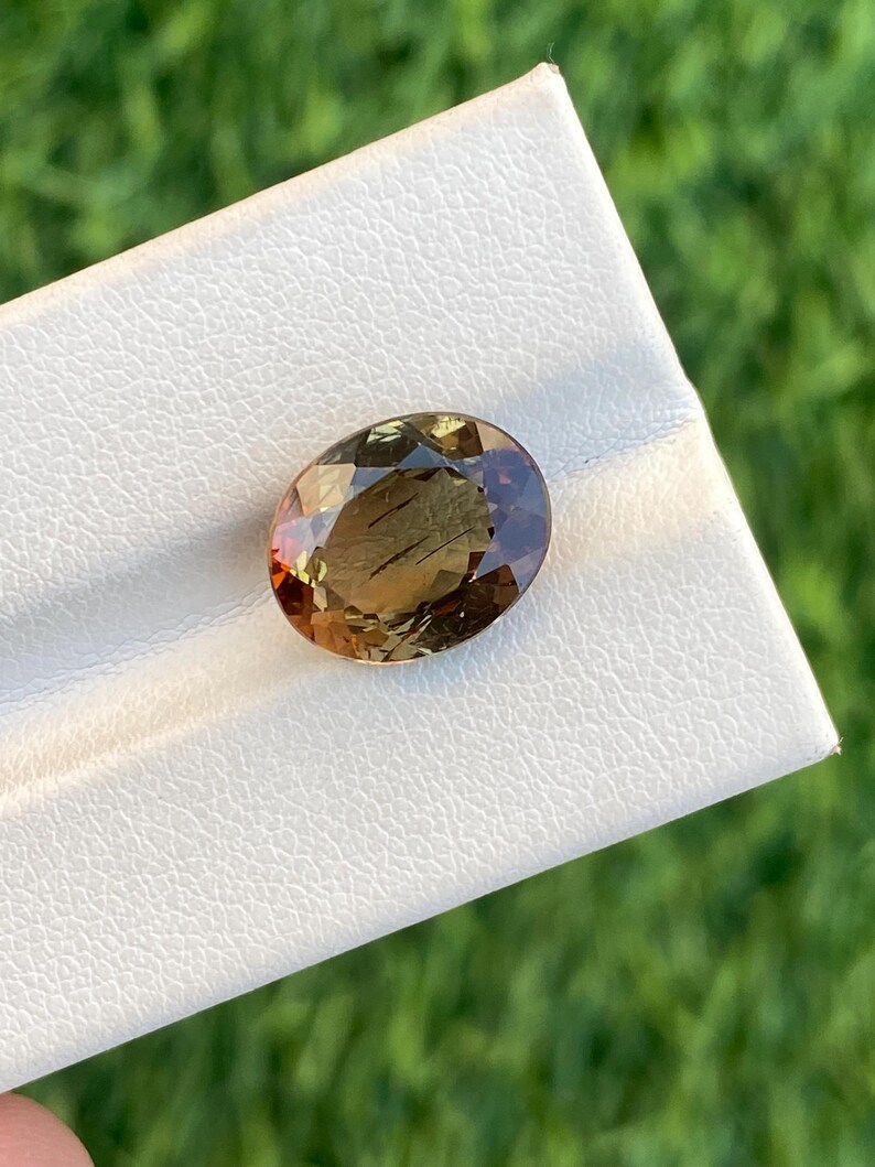 Natural Color Change Andalusite Oval Gemstone for Jewelry Making - Etsy