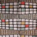 Metrotile - Original Wall Art Hanging - Mid Century Obi Fabric W ...