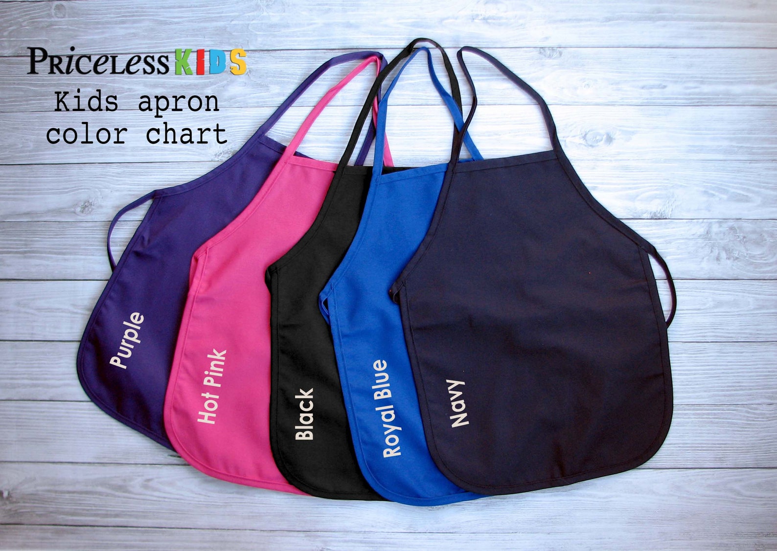 Personalized Kids Apron for Girls Children's Cupcake | Etsy