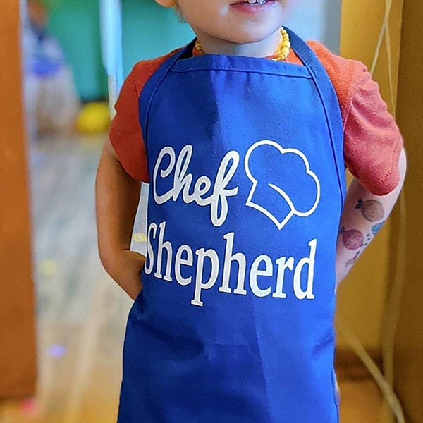 Personalized Apron for Toddler Boys - Etsy