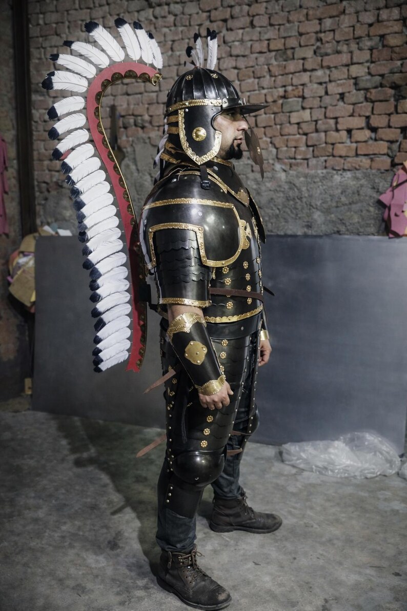 Samurai Winged Hussar Armour Suit : Medieval Knight Cosplay, Helloween ...