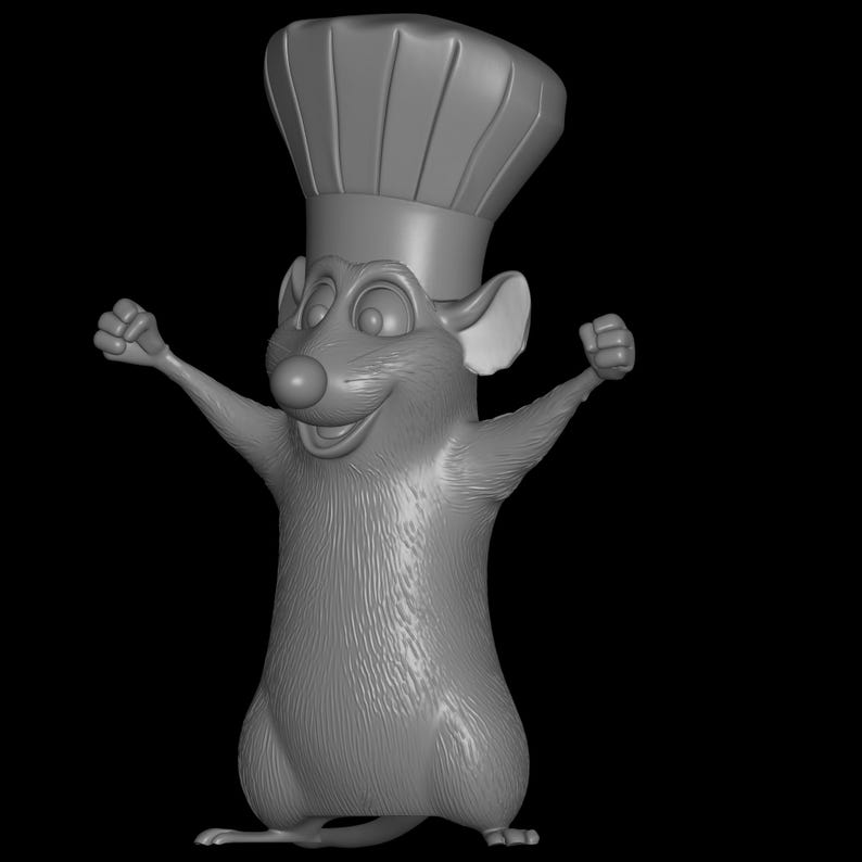 Disney Remy Ratatouille STL File for 3D Printing - Etsy