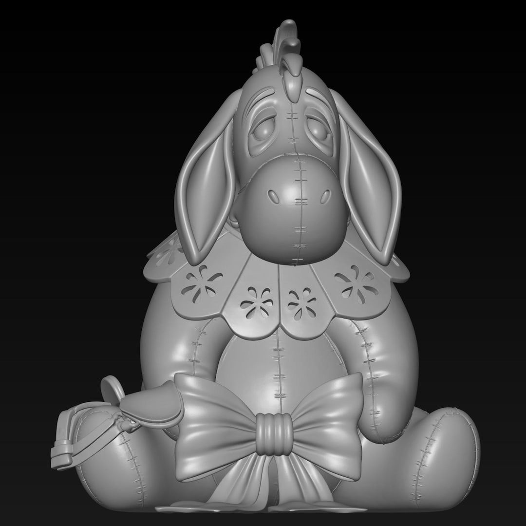 Eeyore STL File for 3D Printng - Etsy