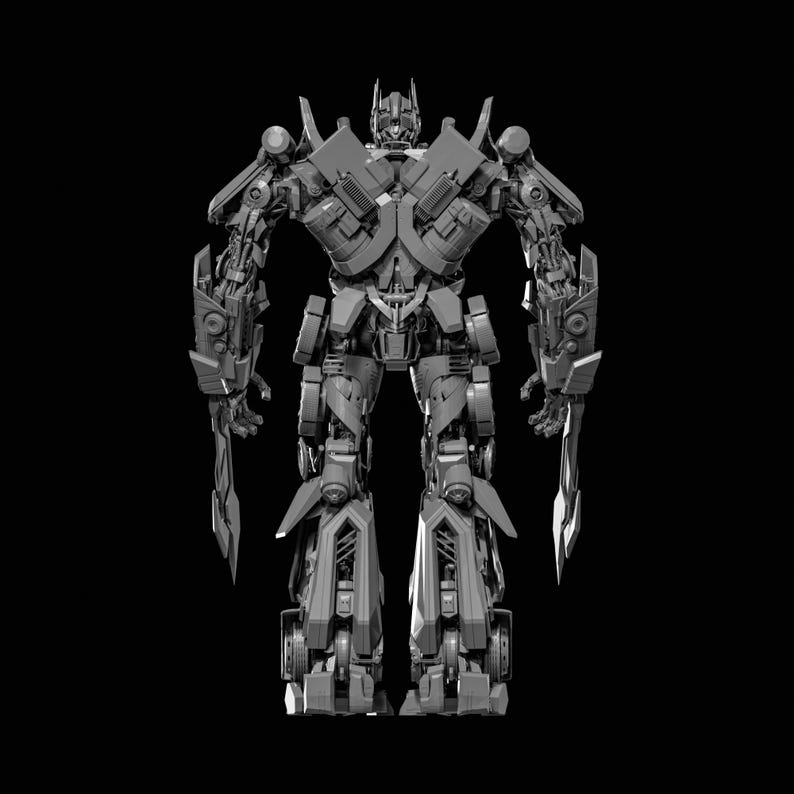 Transformers 3 Optimus Prime STL File for 3D Printing - Etsy