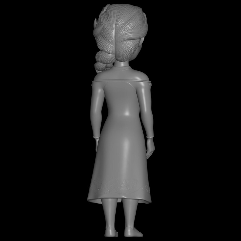 Disney Elsa STL File for 3D Printing - Etsy