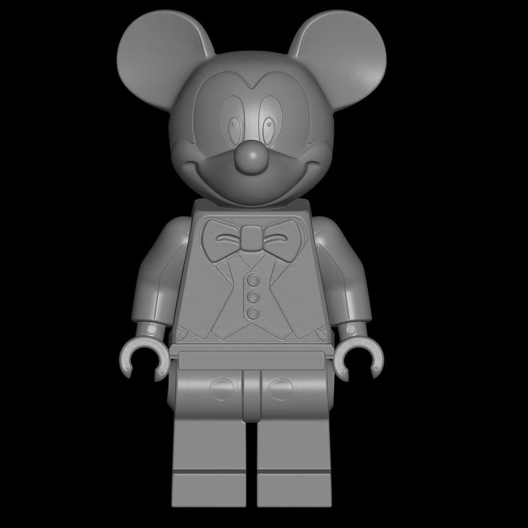 Mickey Mouse STL File for 3D Printing - Etsy UK
