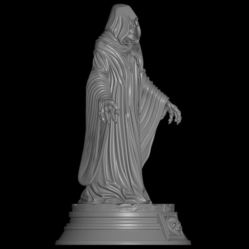 Death Entity STL File for 3D Printing - Etsy