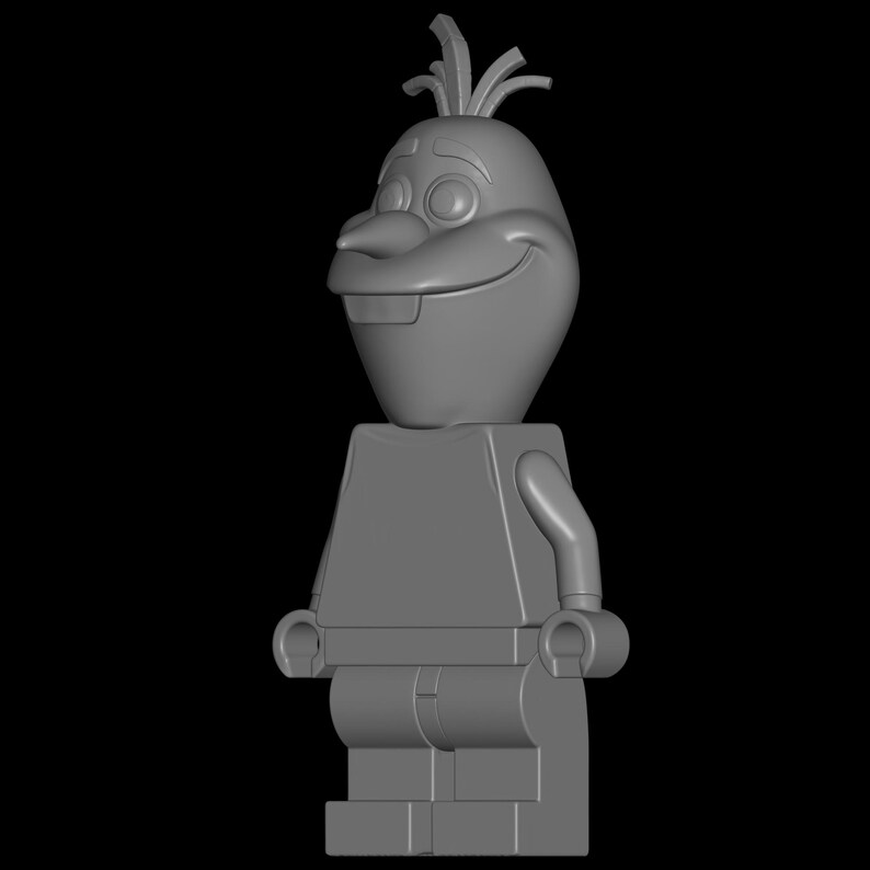 Olaf From Elsa STL File for 3D Printing - Etsy
