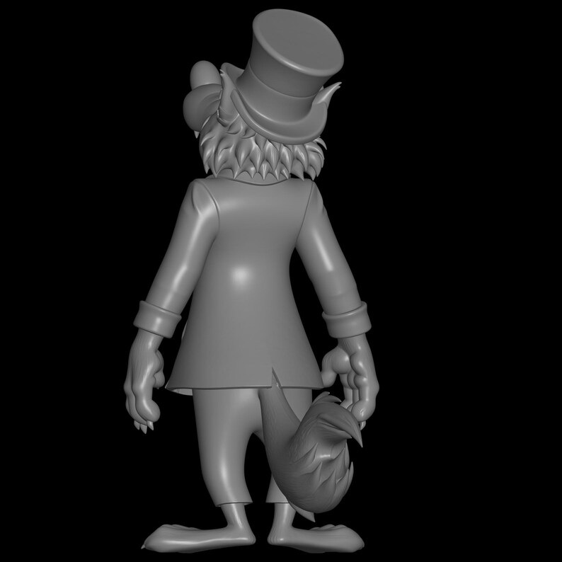 Disney Big Bad Wolf STL File for 3D Printing - Etsy