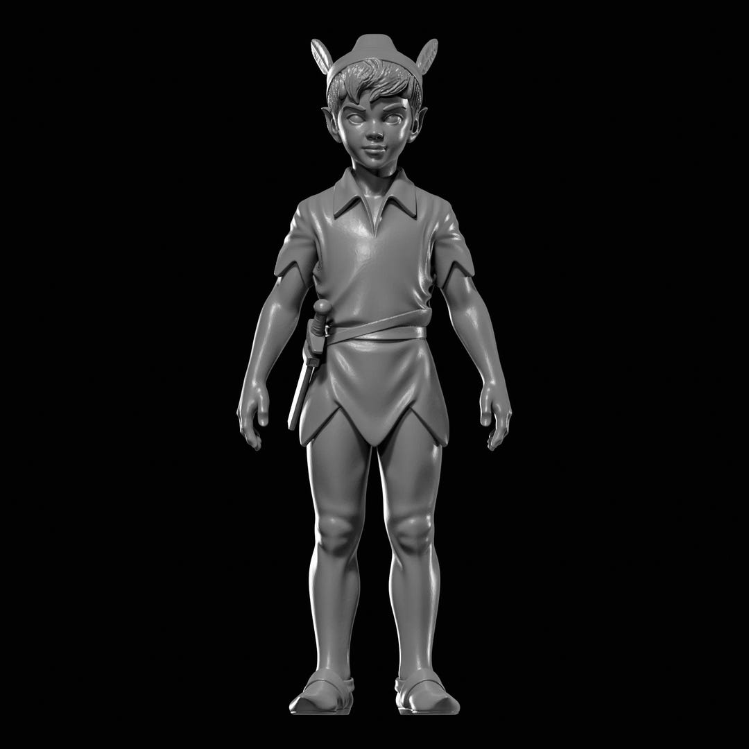 Disney Peter Pan STL File for 3D Printing - Etsy