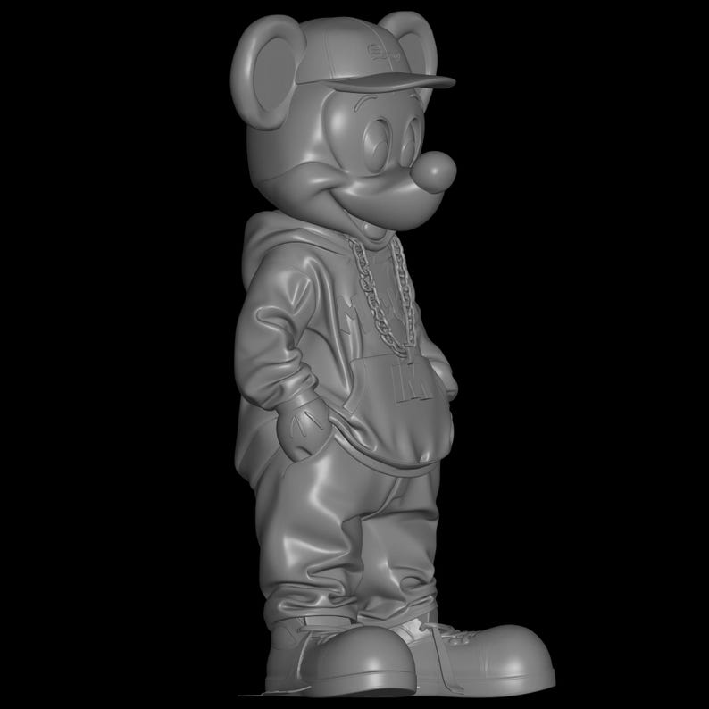 R&B Mickey Mouse STL File for 3D Printing - Etsy Canada
