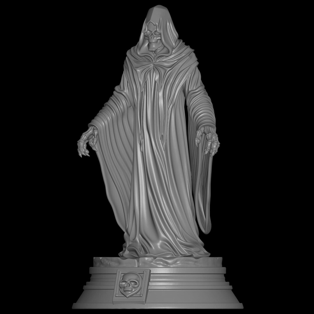 Death Entity STL File for 3D Printing - Etsy