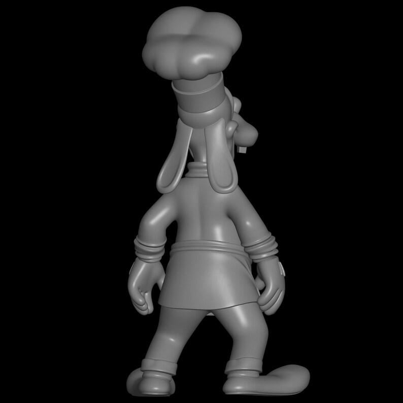 Disney Chef Goofy STL File for 3D Printing - Etsy