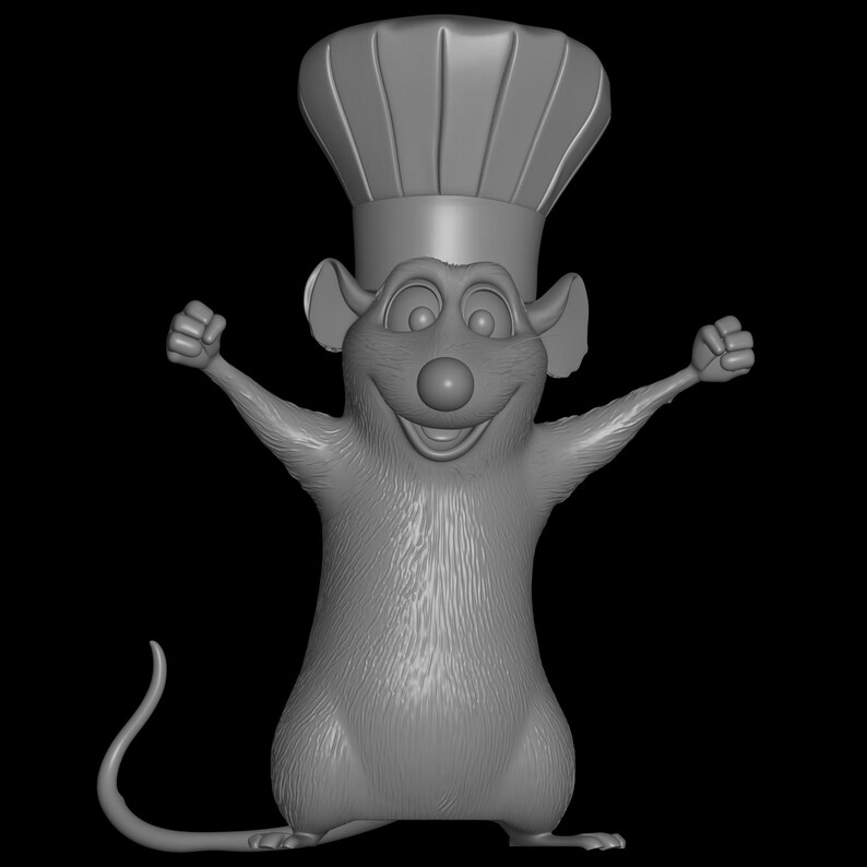 Disney Remy Ratatouille STL File for 3D Printing - Etsy